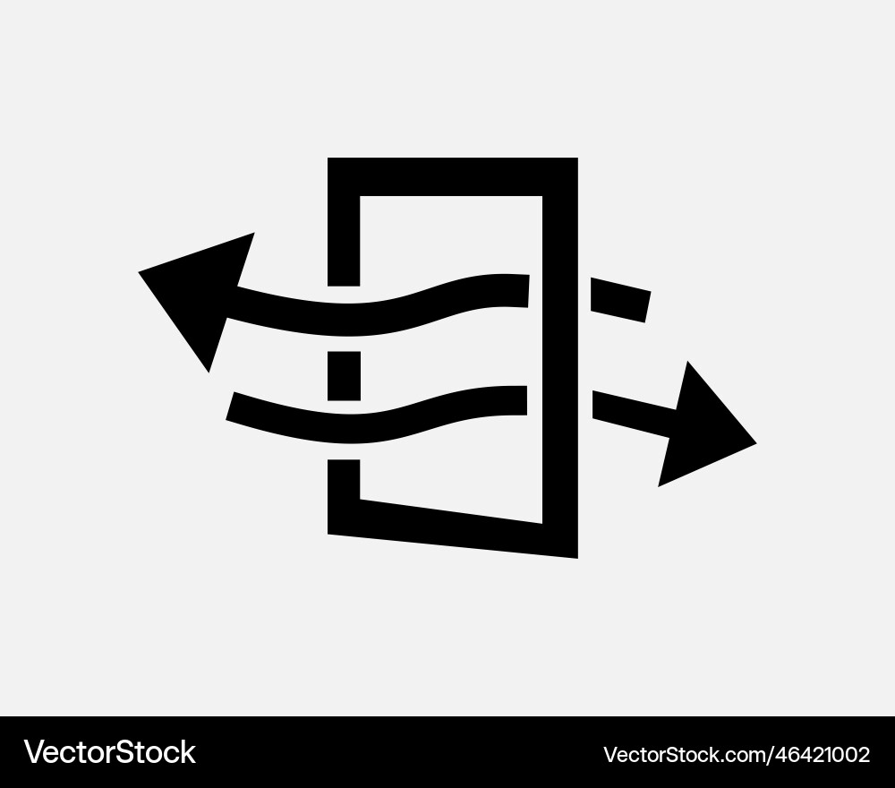 Ventilator Pictogram Vector Ventilation Symbol Vector SVG Icon SVG