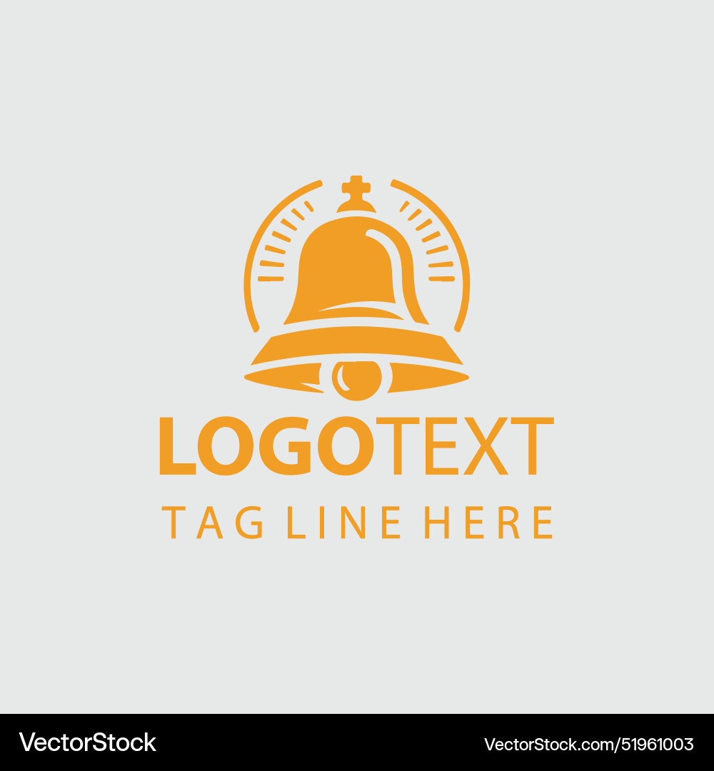 Bell logo Royalty Free Vector Image - VectorStock