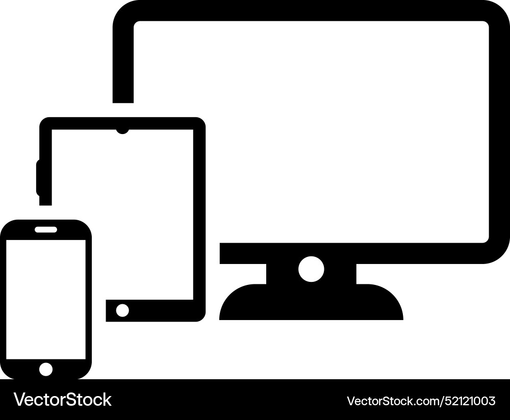 Device electronic gadget icon Royalty Free Vector Image