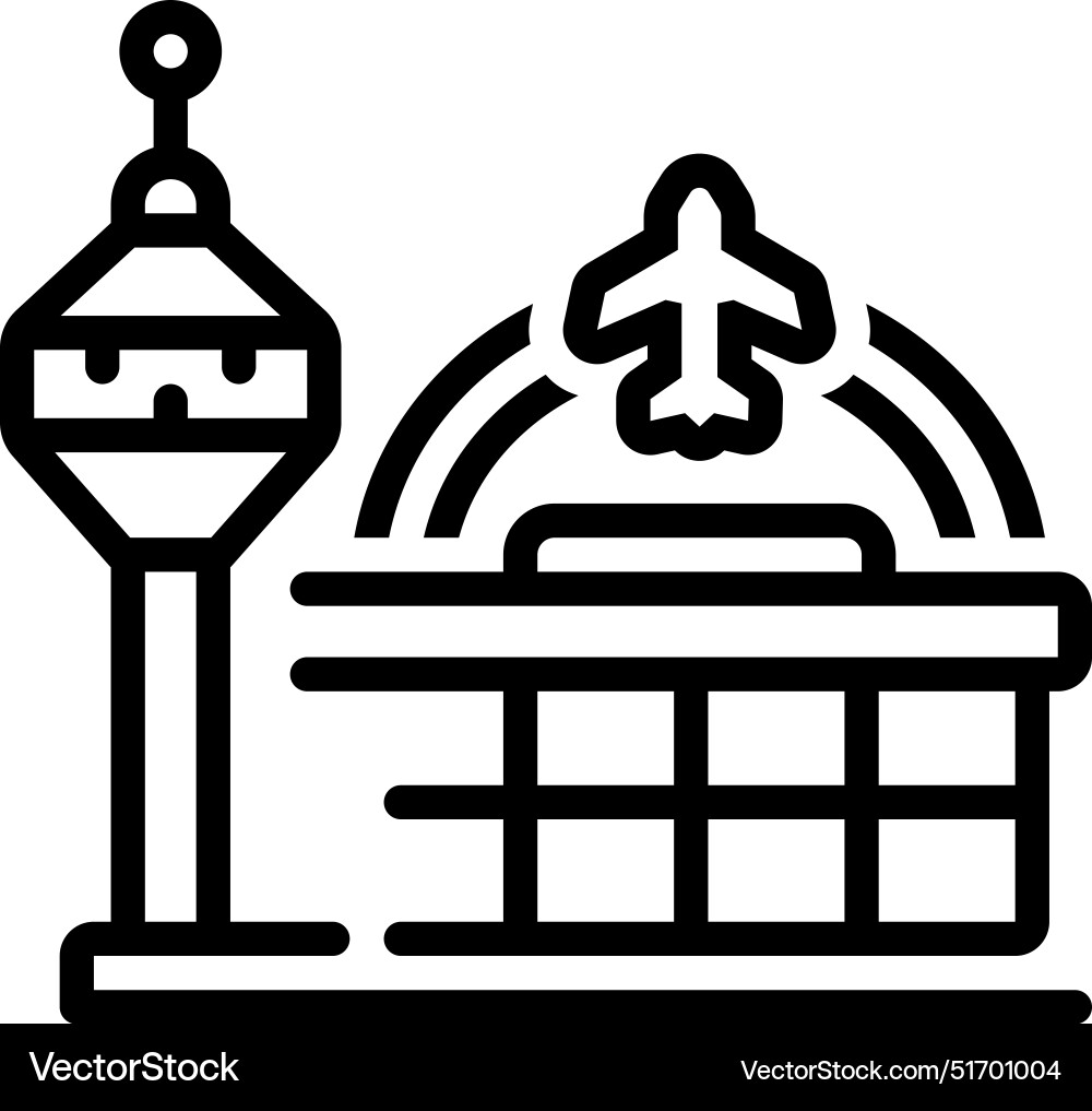 Airport Royalty Free Vector Image - VectorStock