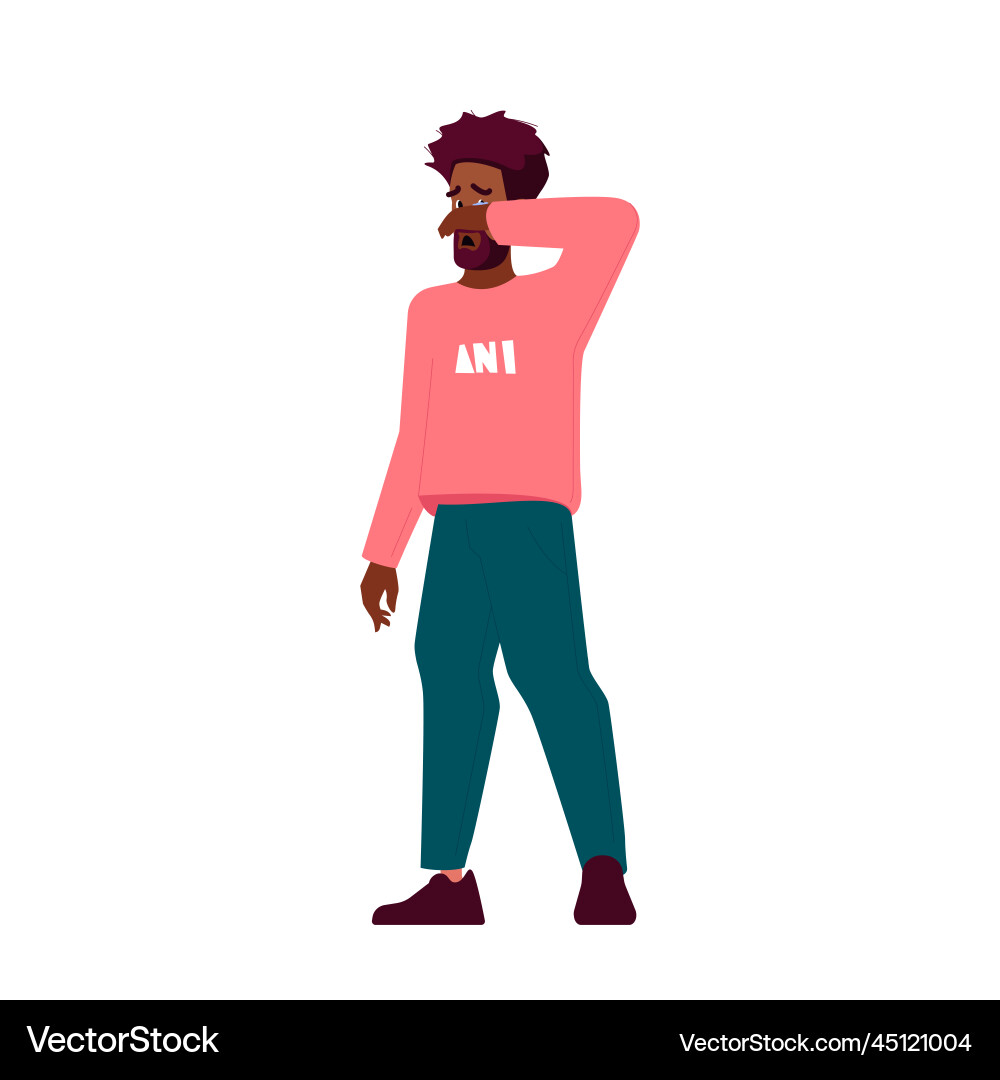 Bad mood depression melancholy grief sadness Vector Image