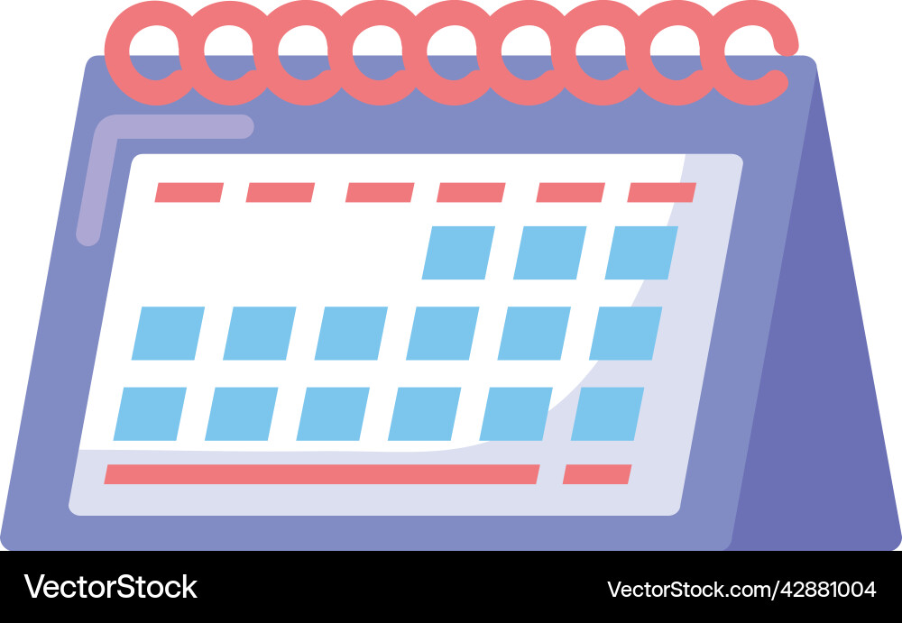 Calendar date reminder Royalty Free Vector Image