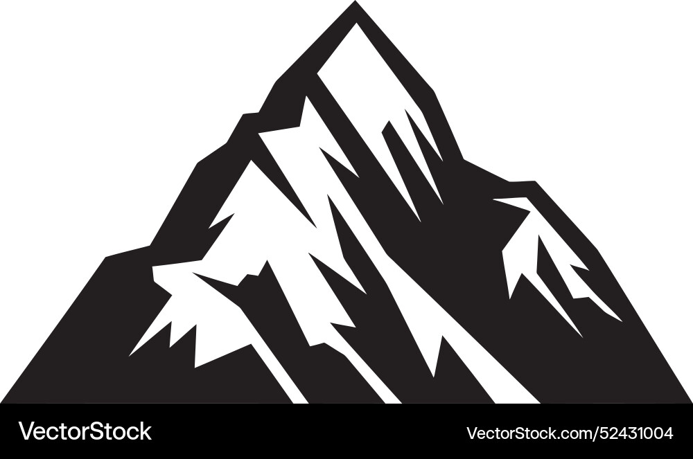 Midnight range vistas nightfall landscapescape Vector Image