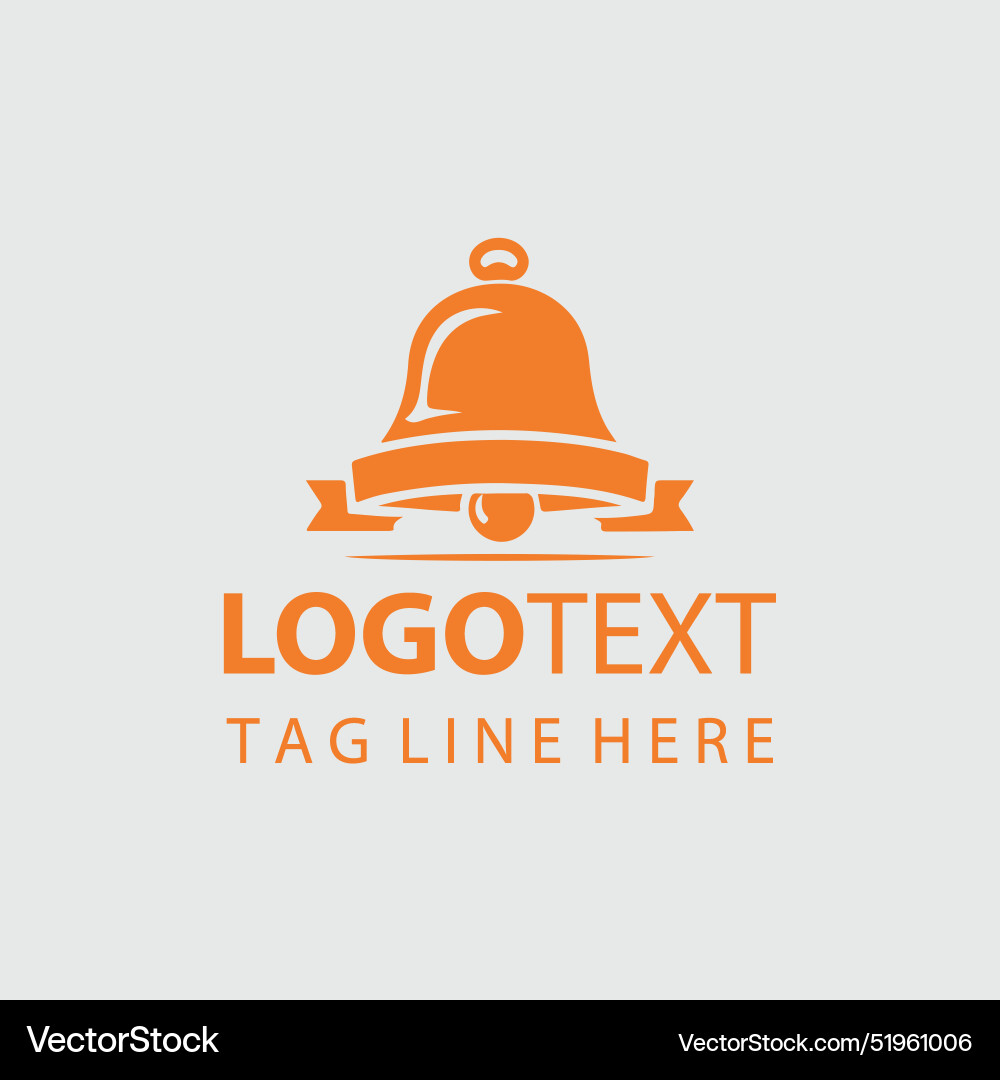 Bell logo Royalty Free Vector Image - VectorStock