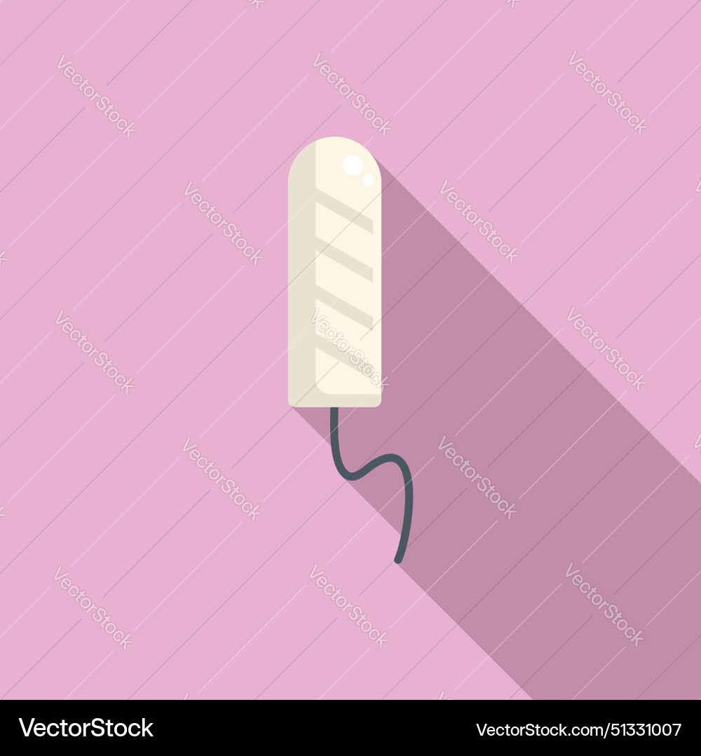 Flat design icon of a microphone on pink Vector Image