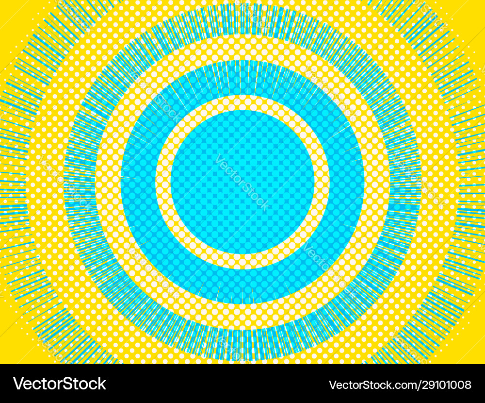 Comic abstract dynamic template Royalty Free Vector Image