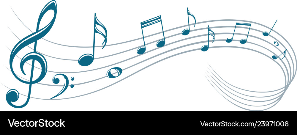Musical Treble Clef Symbol Royalty Free Vector Image