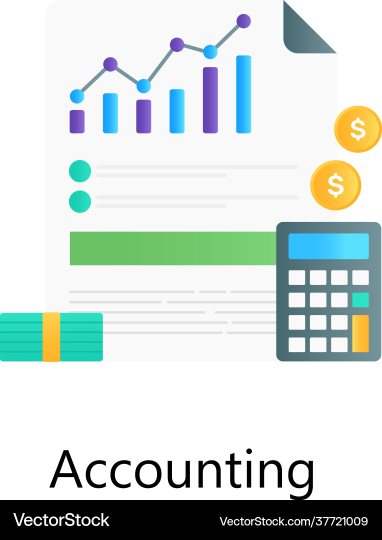 Accounting Royalty Free Vector Image - VectorStock