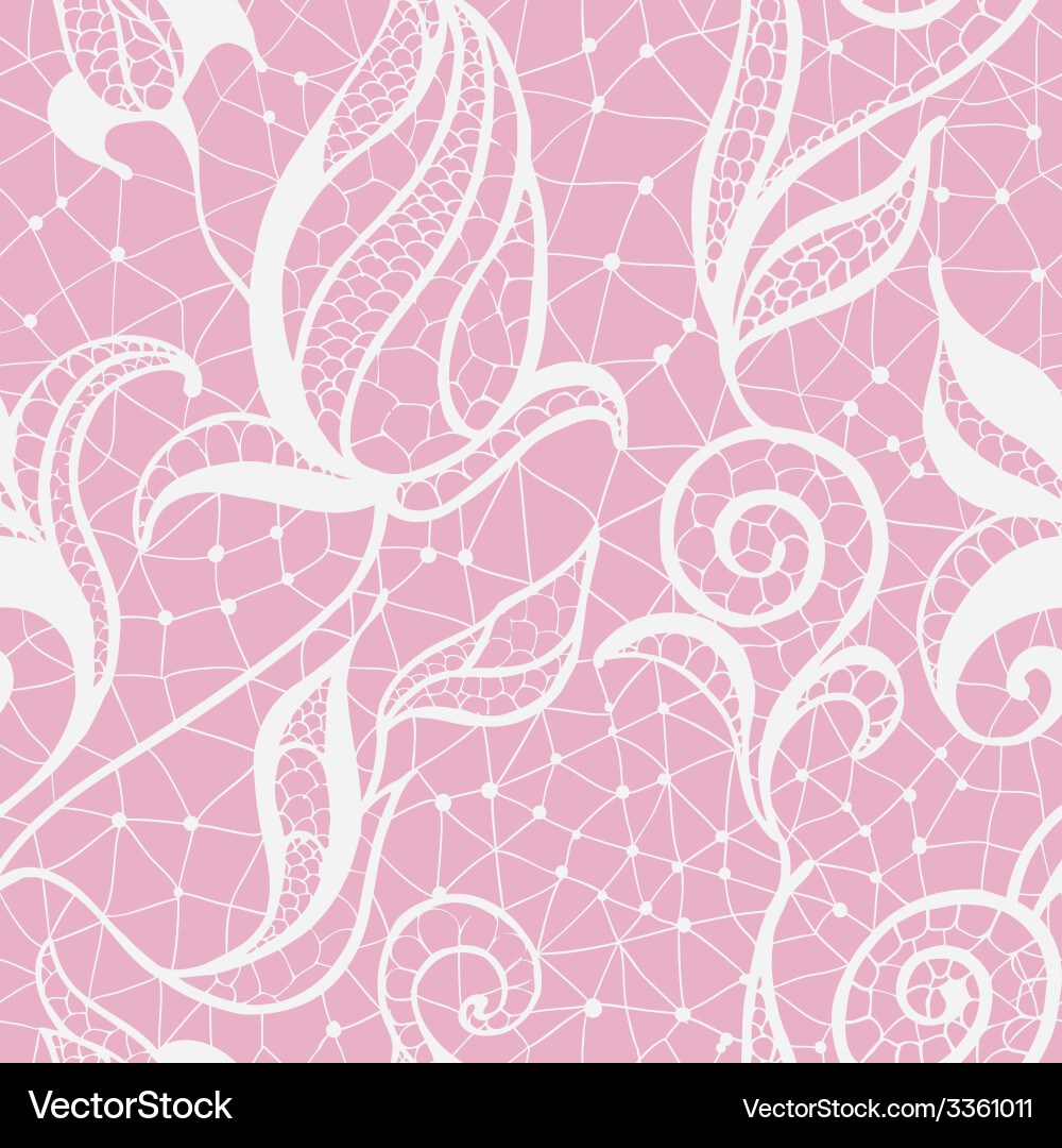 Lacy seamless pattern Royalty Free Vector Image