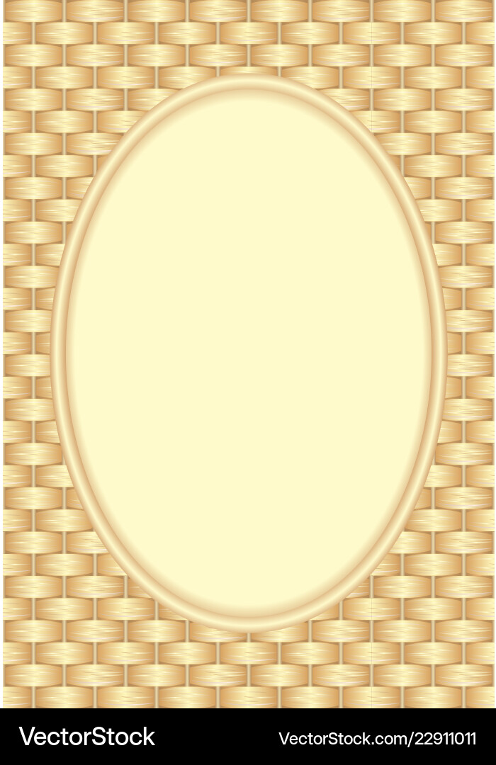 Wicker Royalty Free Vector Image - VectorStock