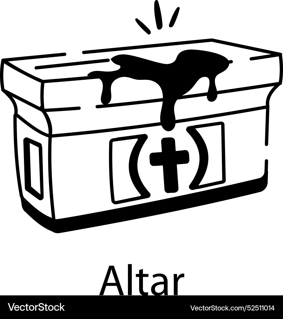 Altar Royalty Free Vector Image - VectorStock