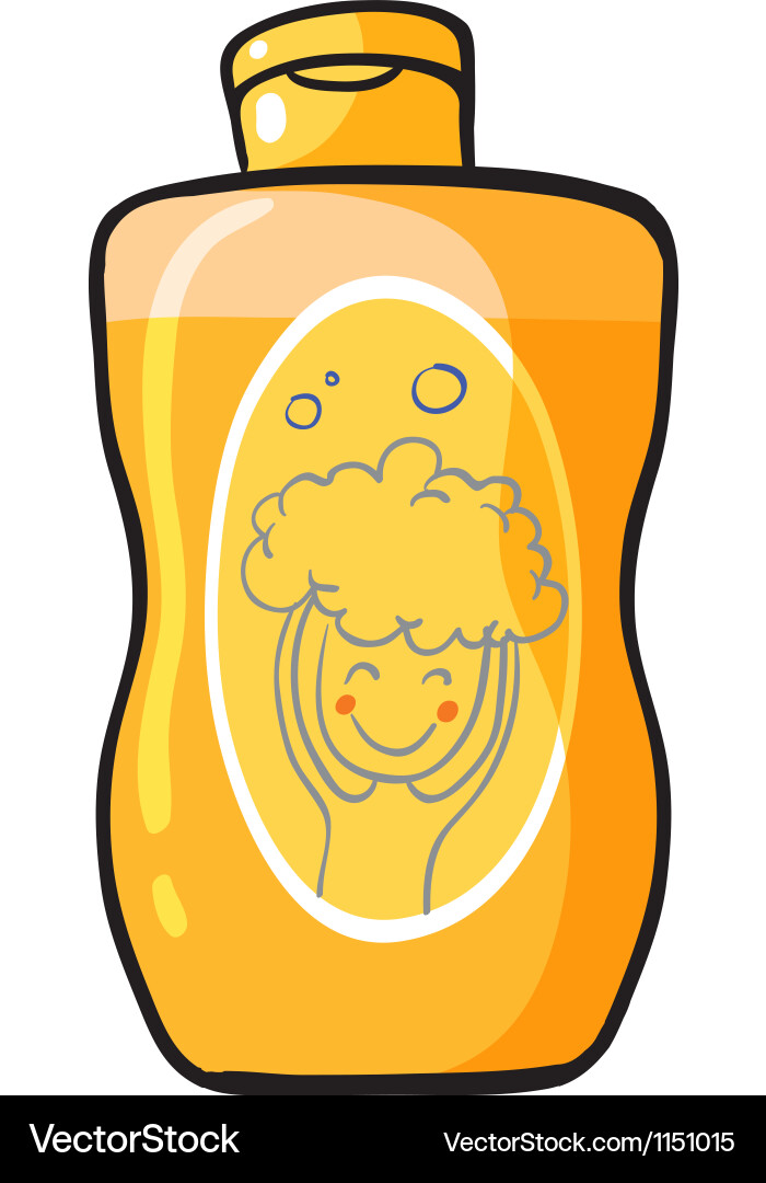 A shampoo Royalty Free Vector Image - VectorStock