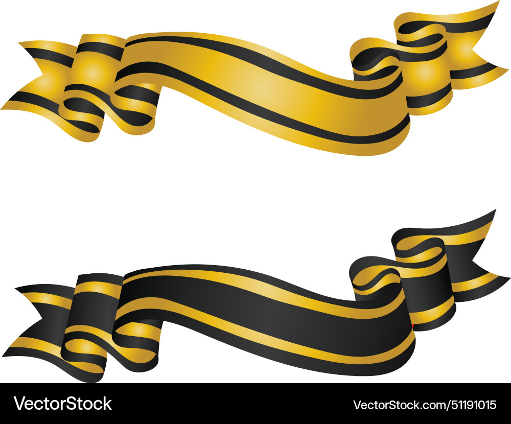 Set of gradient flags with stars and stripes Vector Image