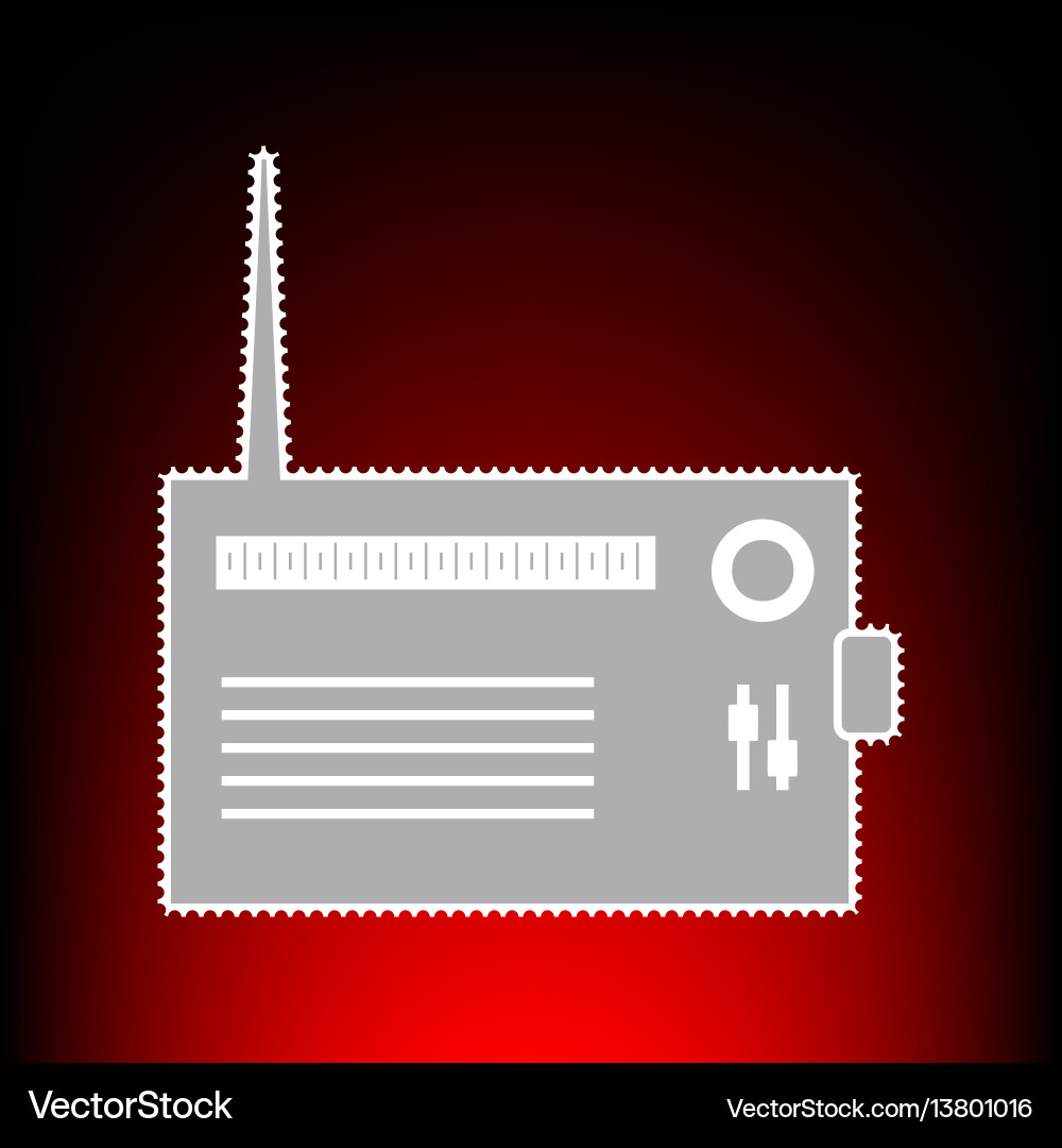 Radio Royalty Free Vector Image - VectorStock