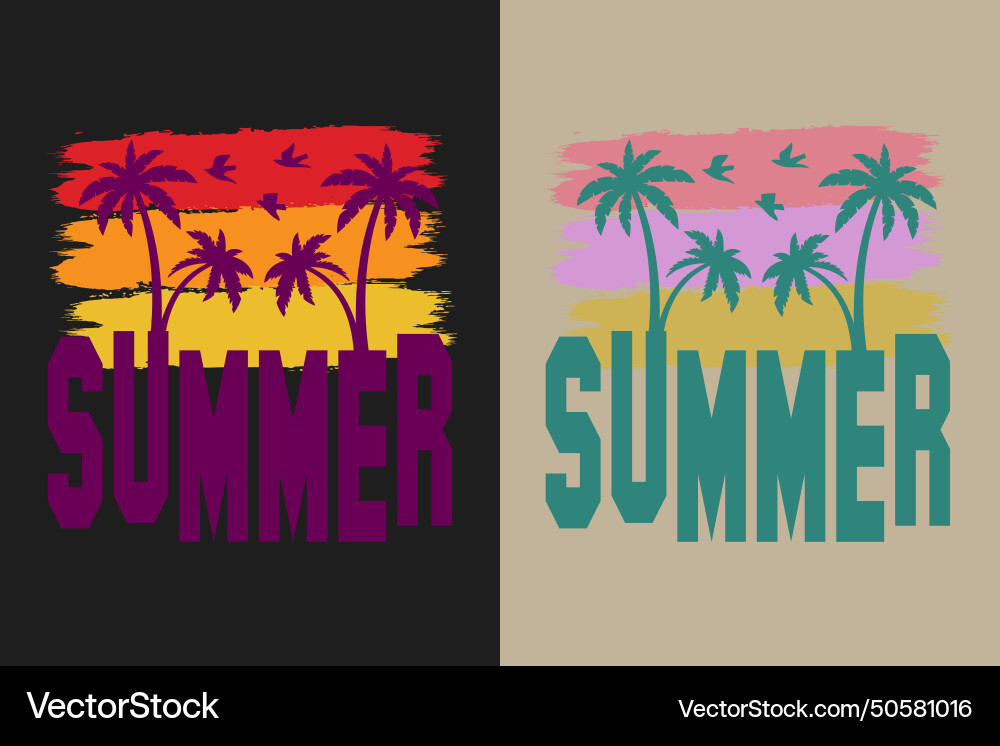 Summer Royalty Free Vector Image - VectorStock