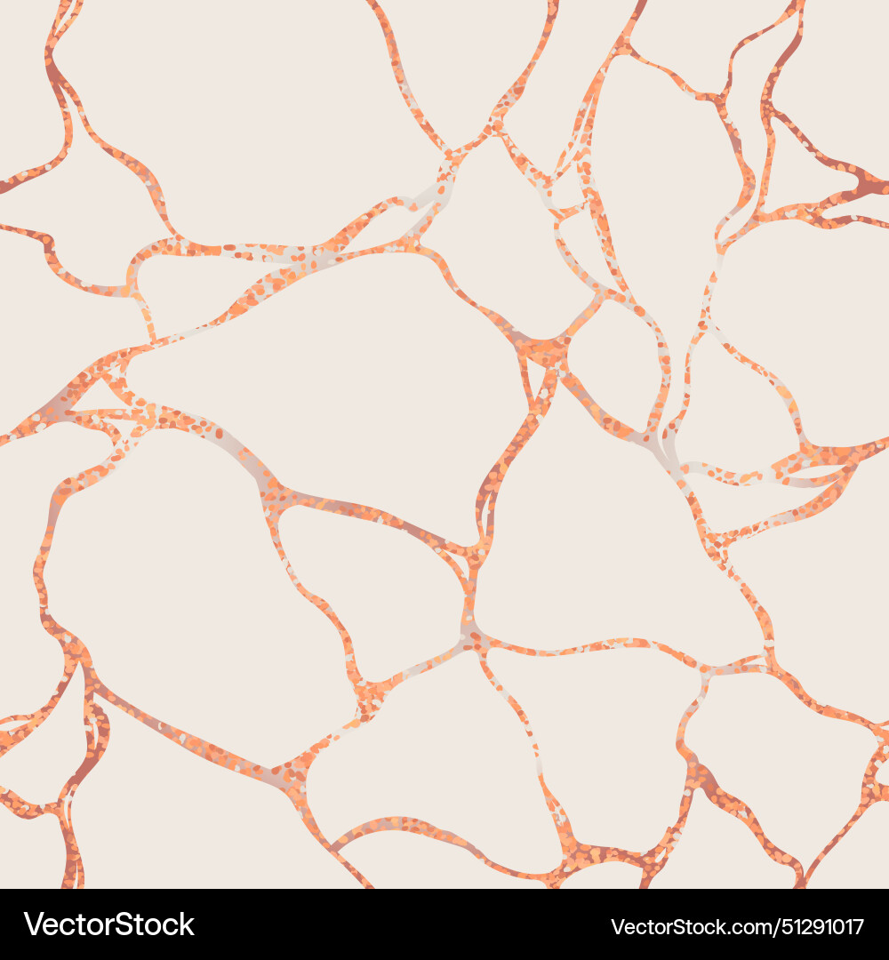 Kintsugi japanese art Royalty Free Vector Image