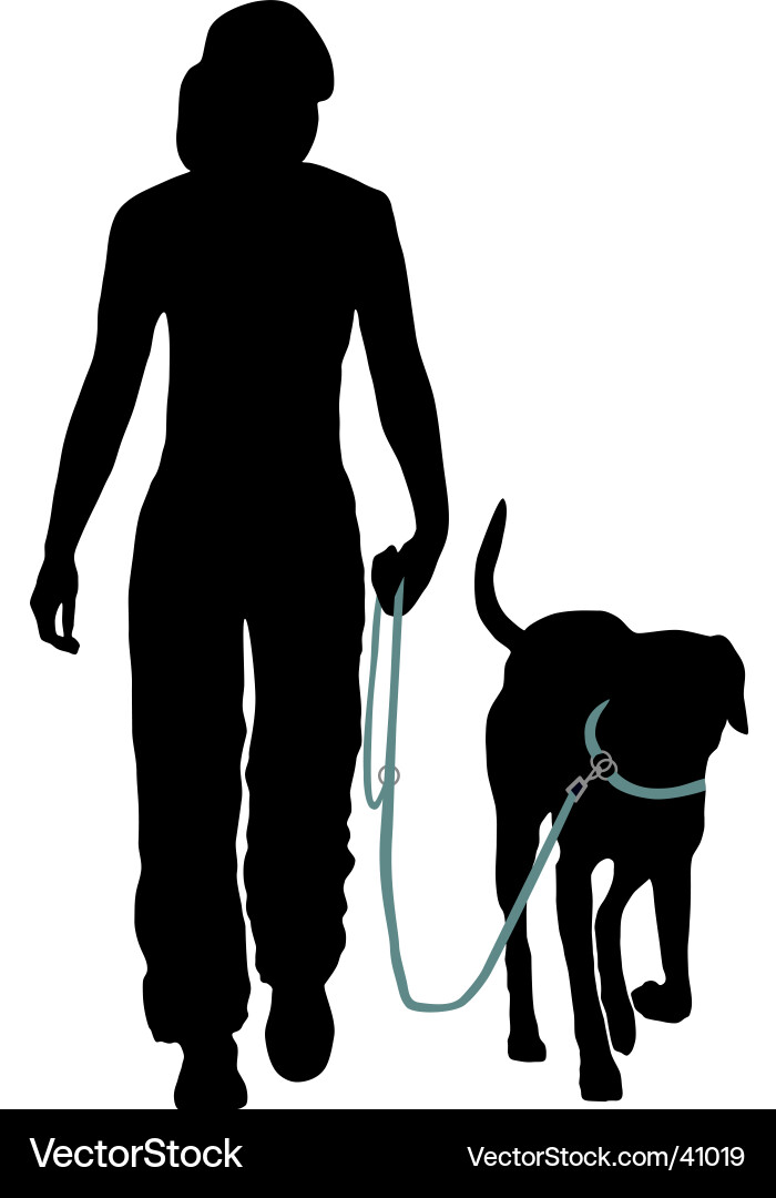 Dog training Royalty Free Vector Image - VectorStock