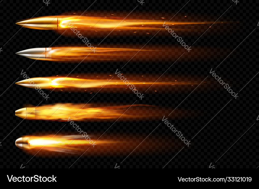Bullet Trail Vector Images (over 510)