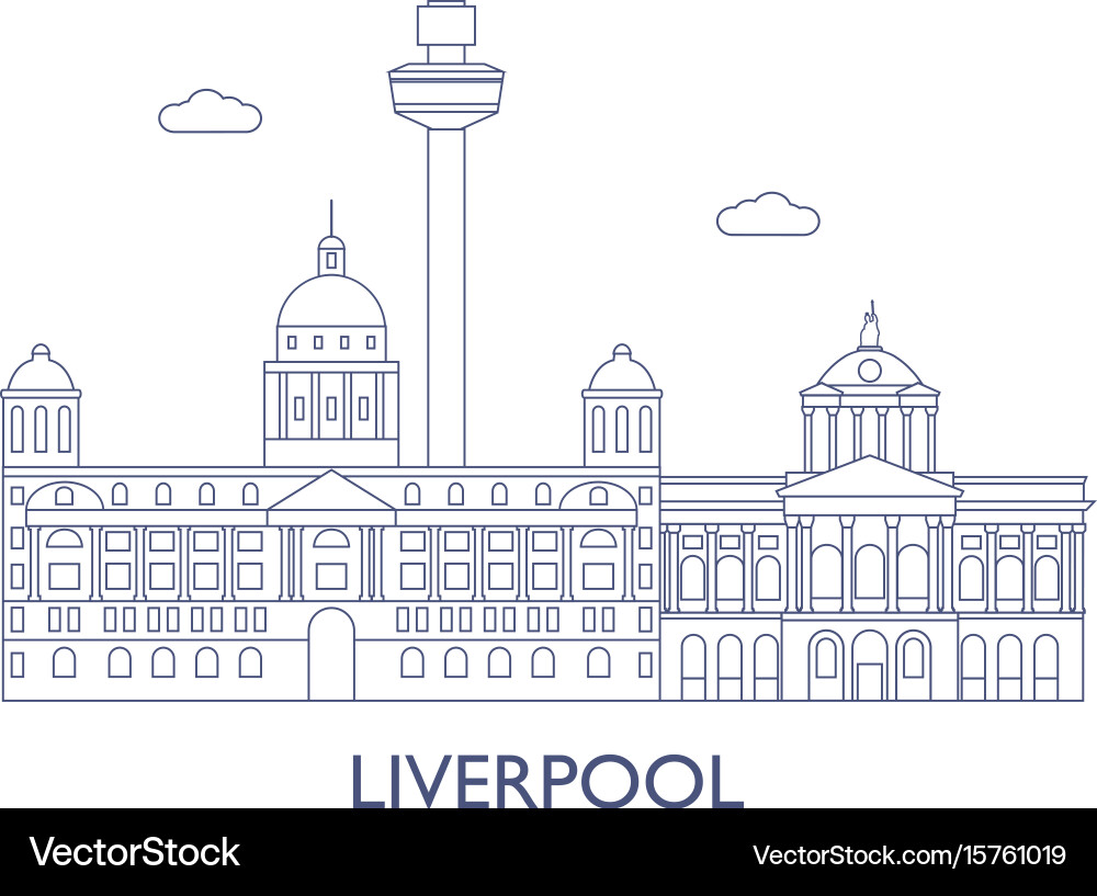 Liverpool Royalty Free Vector Image - VectorStock