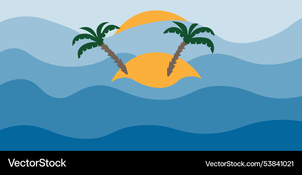 Island Royalty Free Vector Image - VectorStock