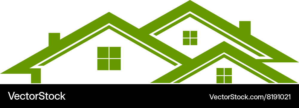 Roofs Royalty Free Vector Image - VectorStock