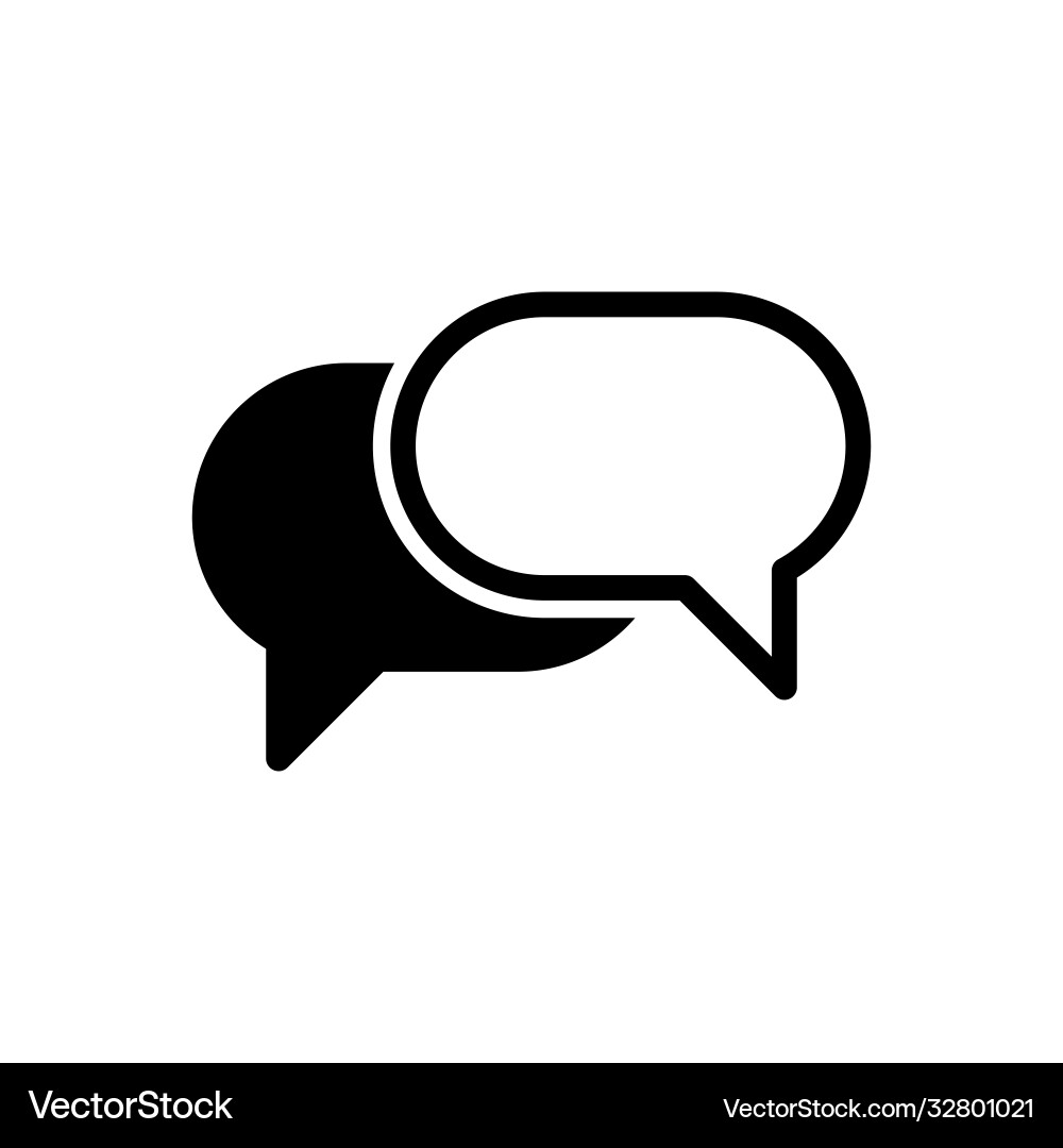 Talk icon Royalty Free Vector Image - VectorStock