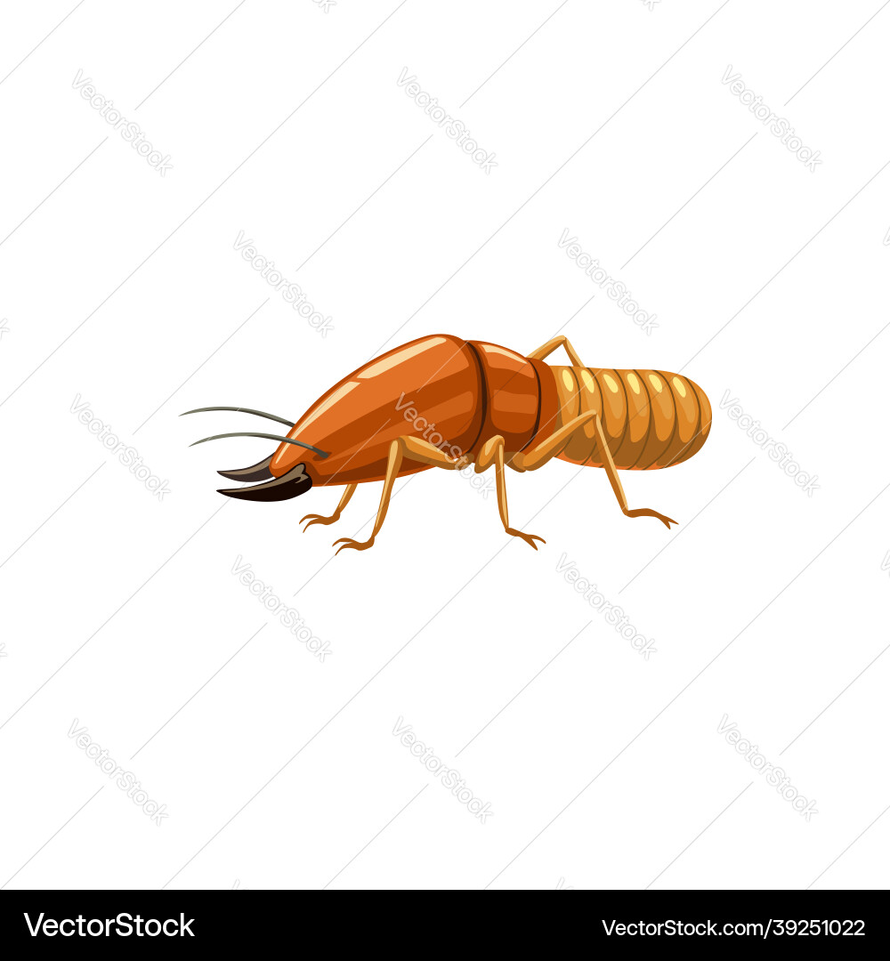 Termite icon pest control insects disinsection Vector Image