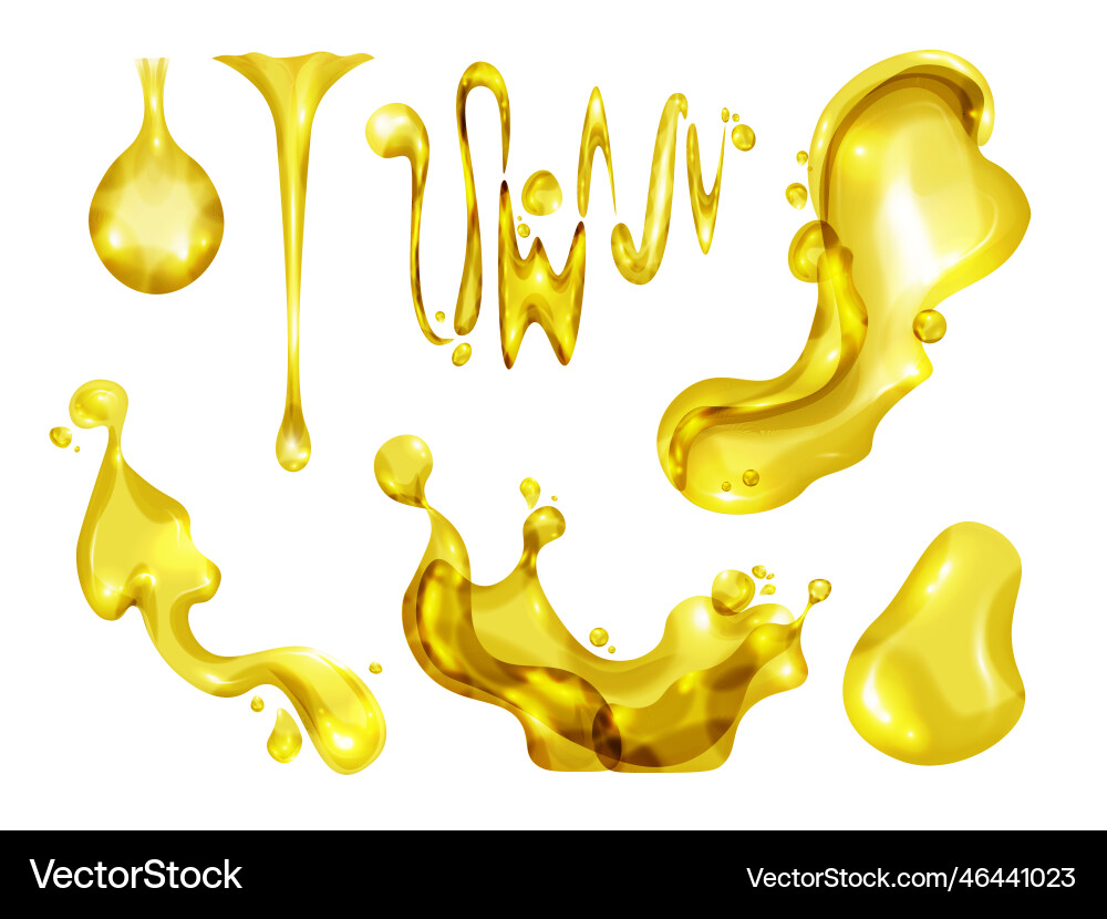 Liquid splash set Royalty Free Vector Image - VectorStock