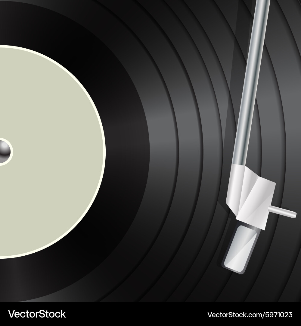 Vinyl background Royalty Free Vector Image - VectorStock