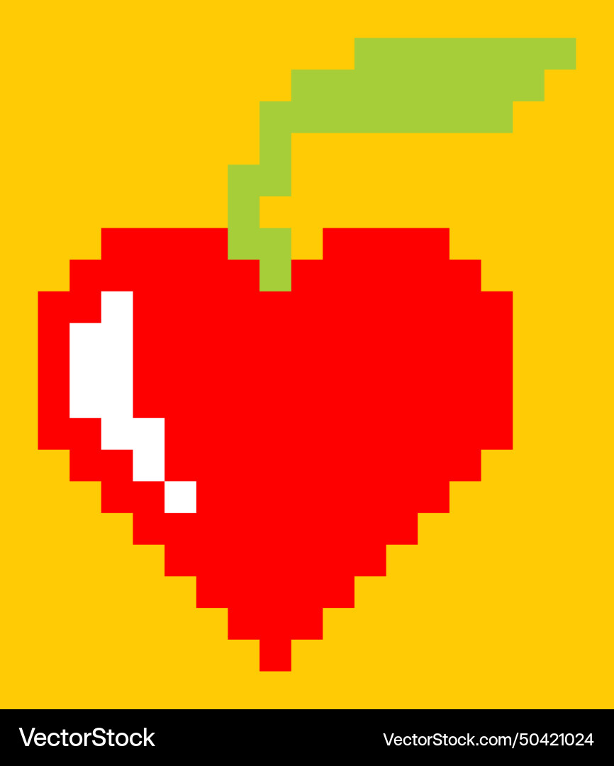 I like apples Royalty Free Vector Image - VectorStock