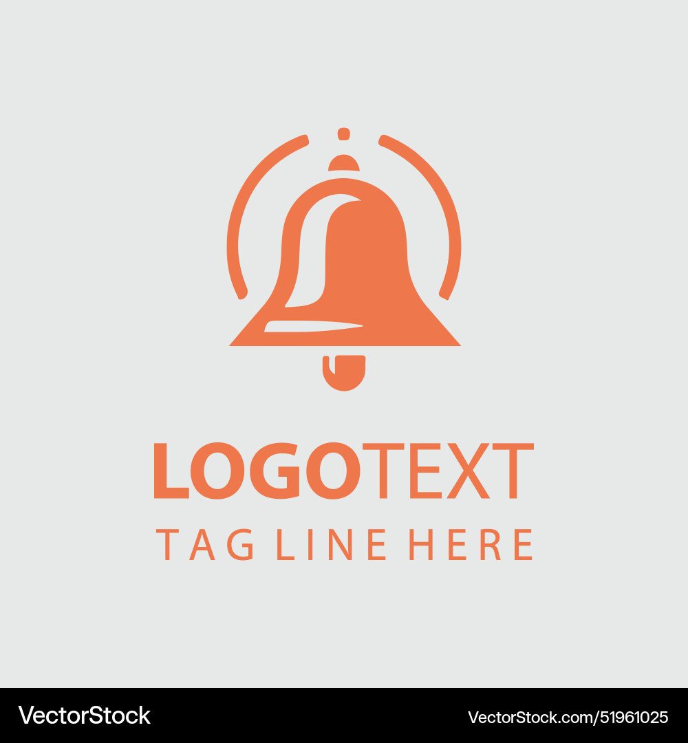 Bell logo Royalty Free Vector Image - VectorStock