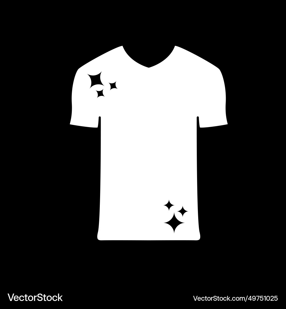 Clean cloth icon logo image Royalty Free Vector Image