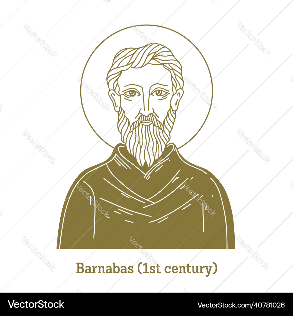 Barnabas Royalty Free Vector Image - VectorStock