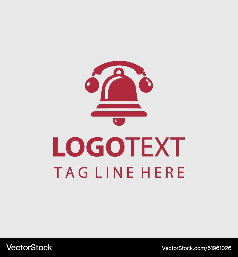 Bell logo Royalty Free Vector Image - VectorStock