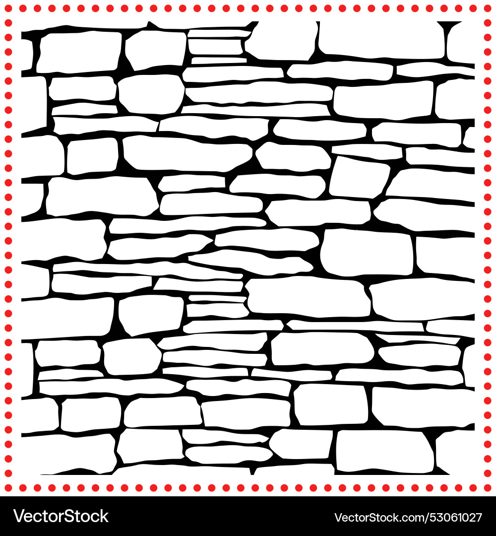 Stone masonry pattern ideal for architectural Vector Image