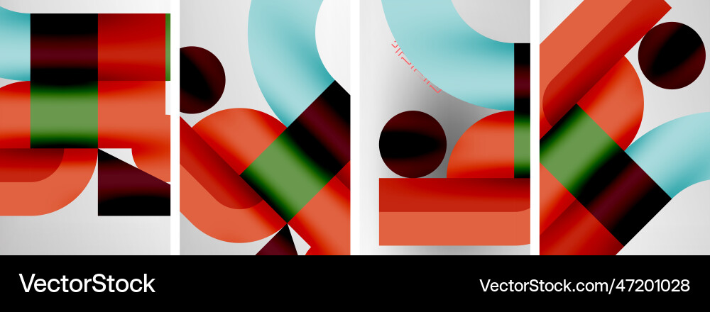 Abstract geometric Royalty Free Vector Image - VectorStock