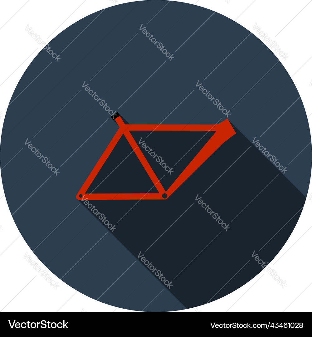 Bike frame icon Royalty Free Vector Image - VectorStock