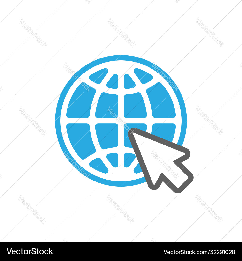 Website Icon - Web Symbols Royalty Free Vector Image