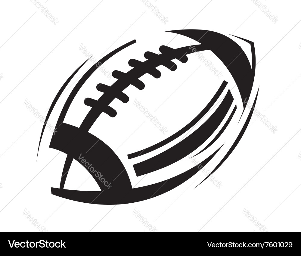 Football Vector Black And White