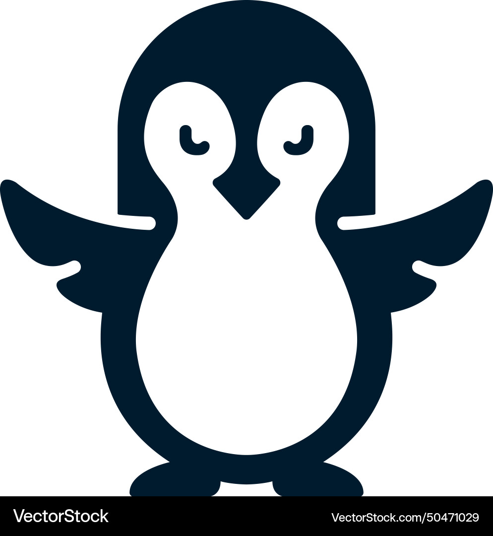 Penguin Royalty Free Vector Image - VectorStock