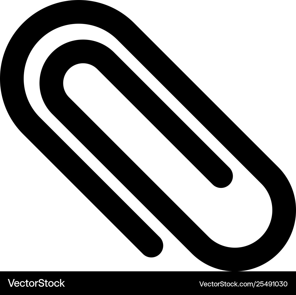 File clipper Royalty Free Vector Image - VectorStock