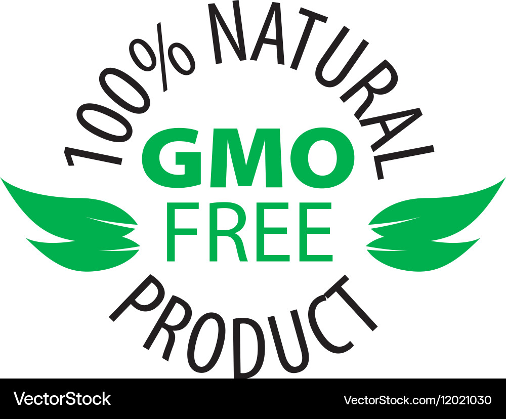 Logo gmo free Royalty Free Vector Image - VectorStock