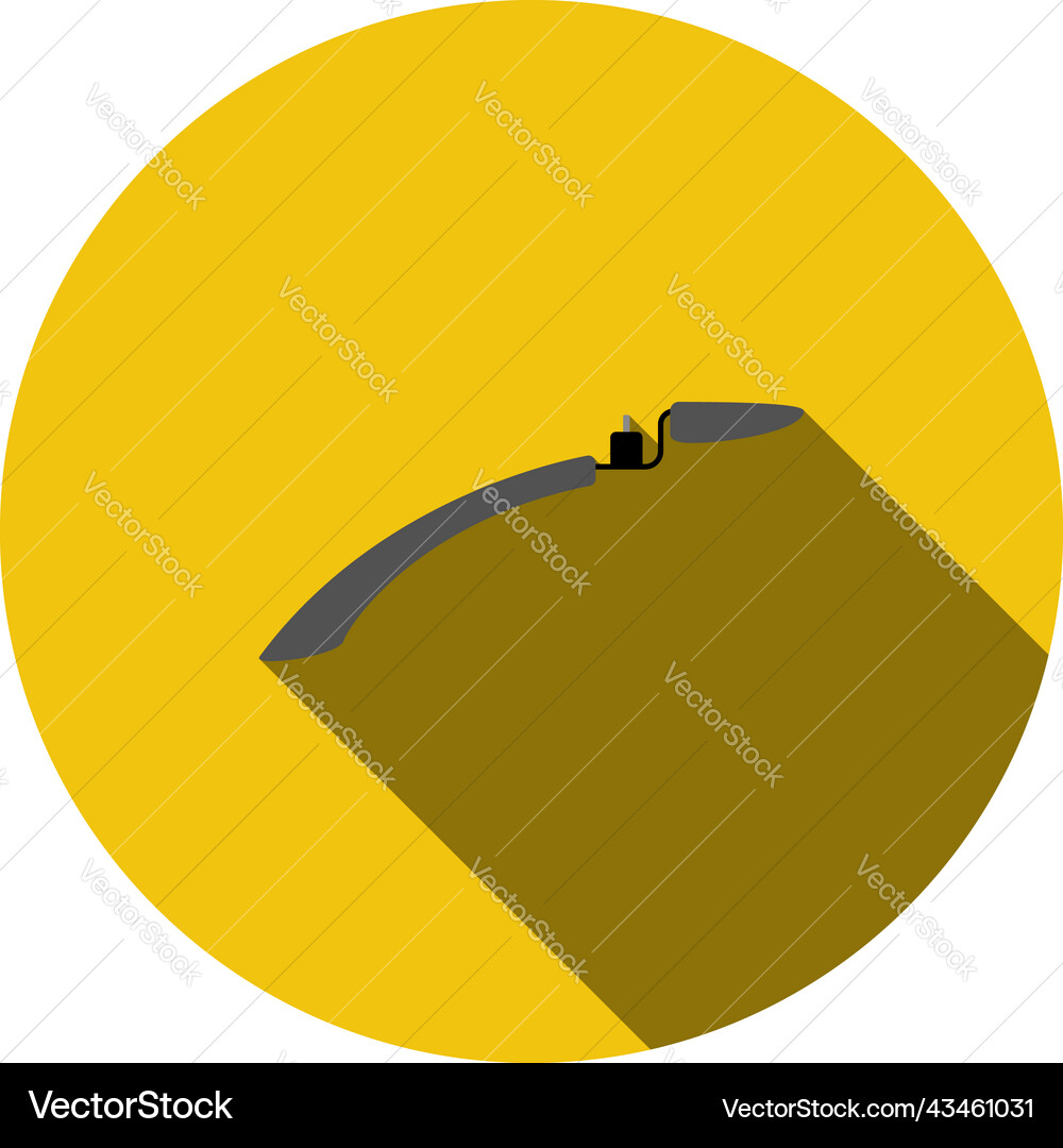 Bike fender icon Royalty Free Vector Image - VectorStock