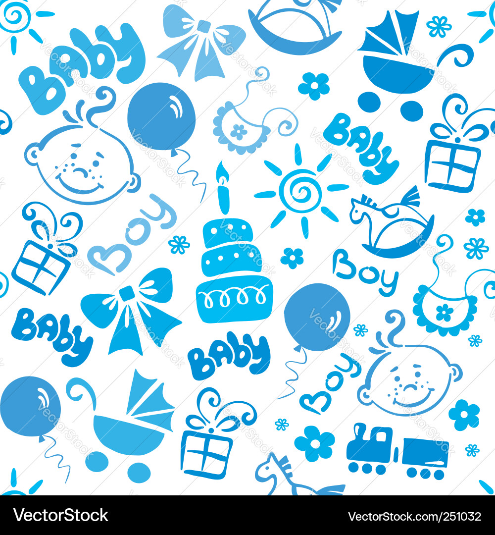 Children texture boy Royalty Free Vector Image