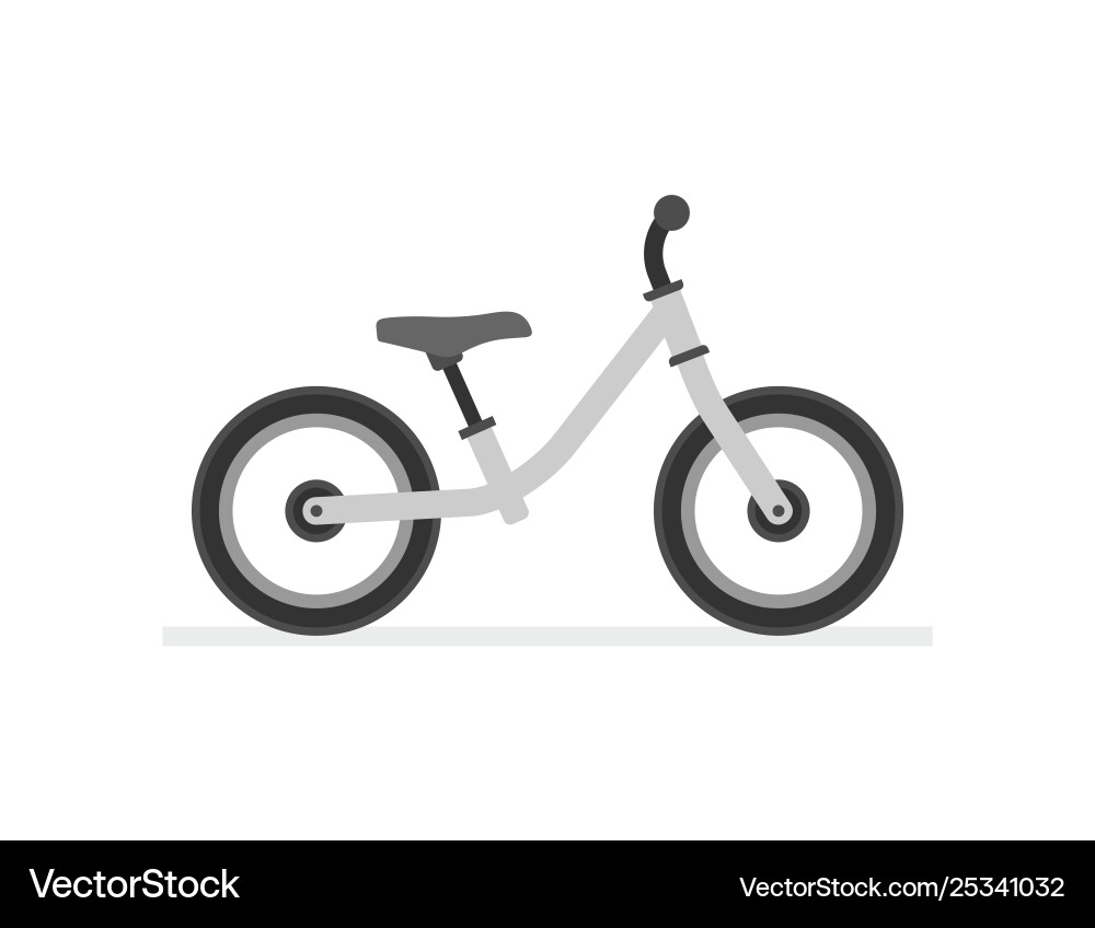 Kids bike Royalty Free Vector Image - VectorStock