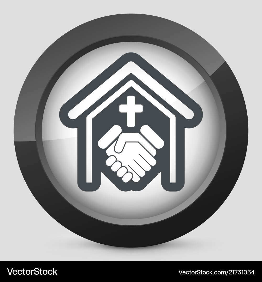 Religious relationship Royalty Free Vector Image