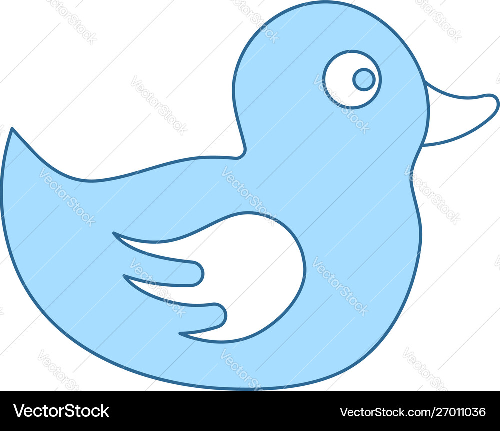 Bath duck icon Royalty Free Vector Image - VectorStock