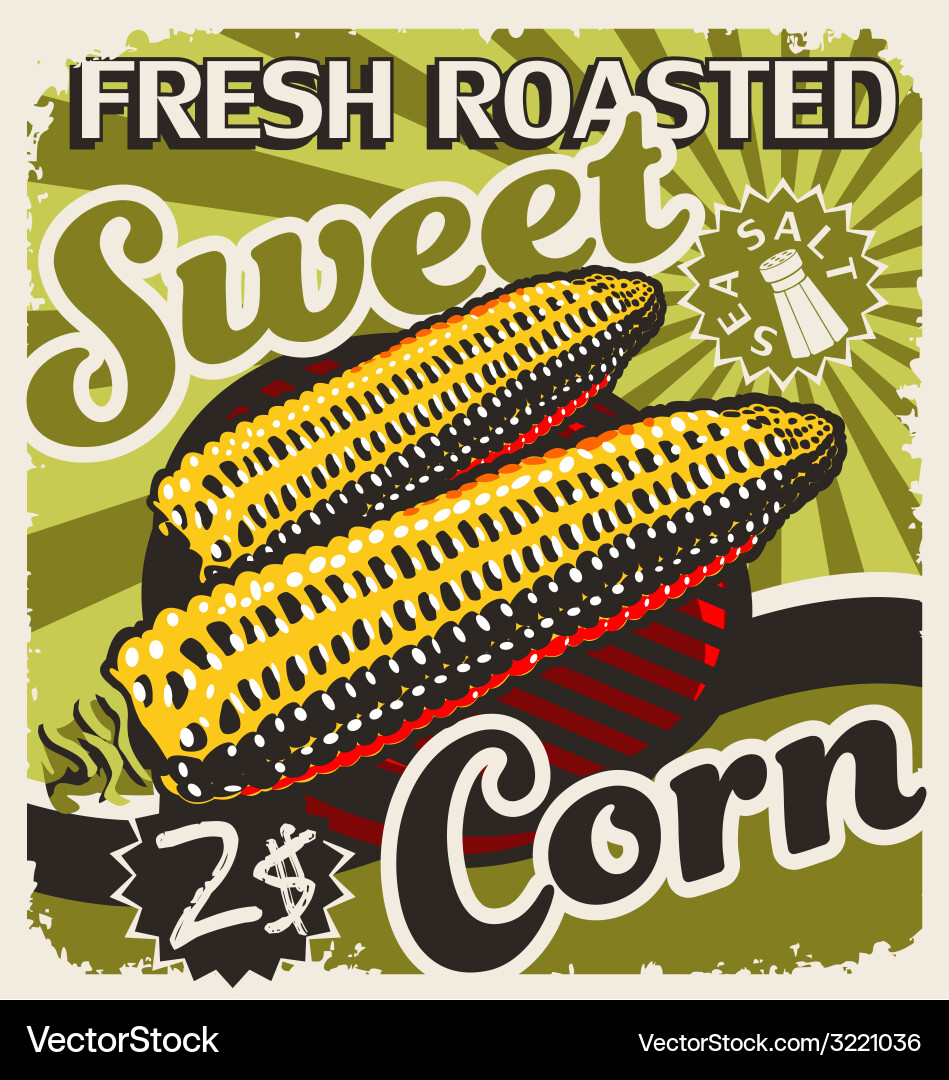 Corn Royalty Free Vector Image - VectorStock