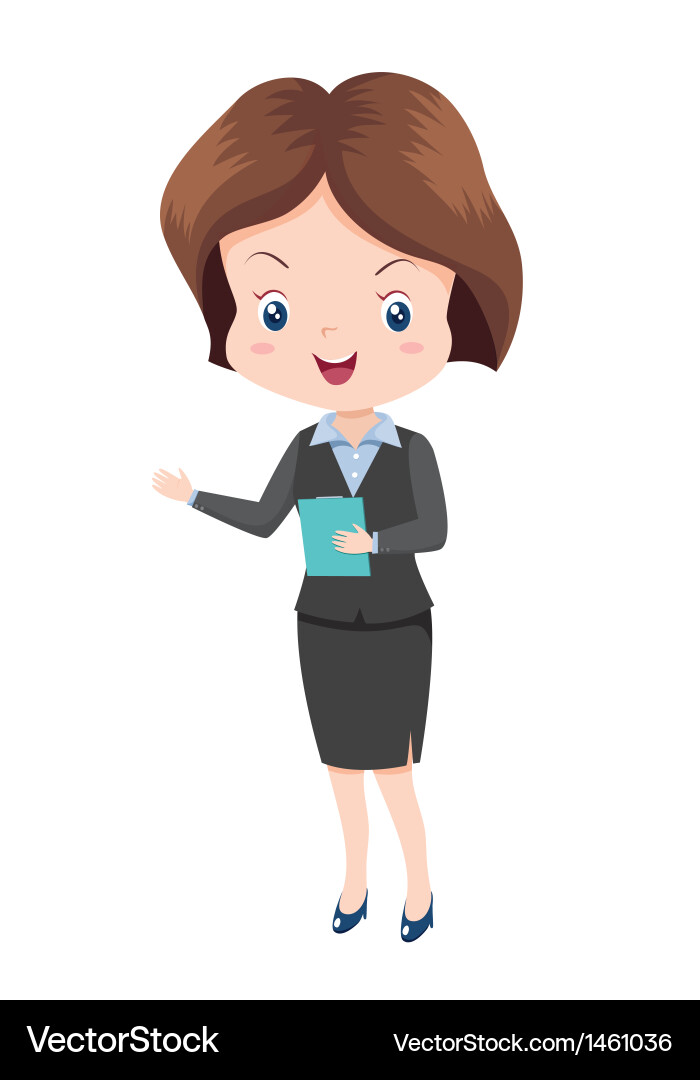 Professional Woman Royalty Free Vector Image - VectorStock
