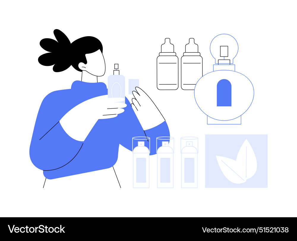 Free samples isolated cartoon Royalty Free Vector Image